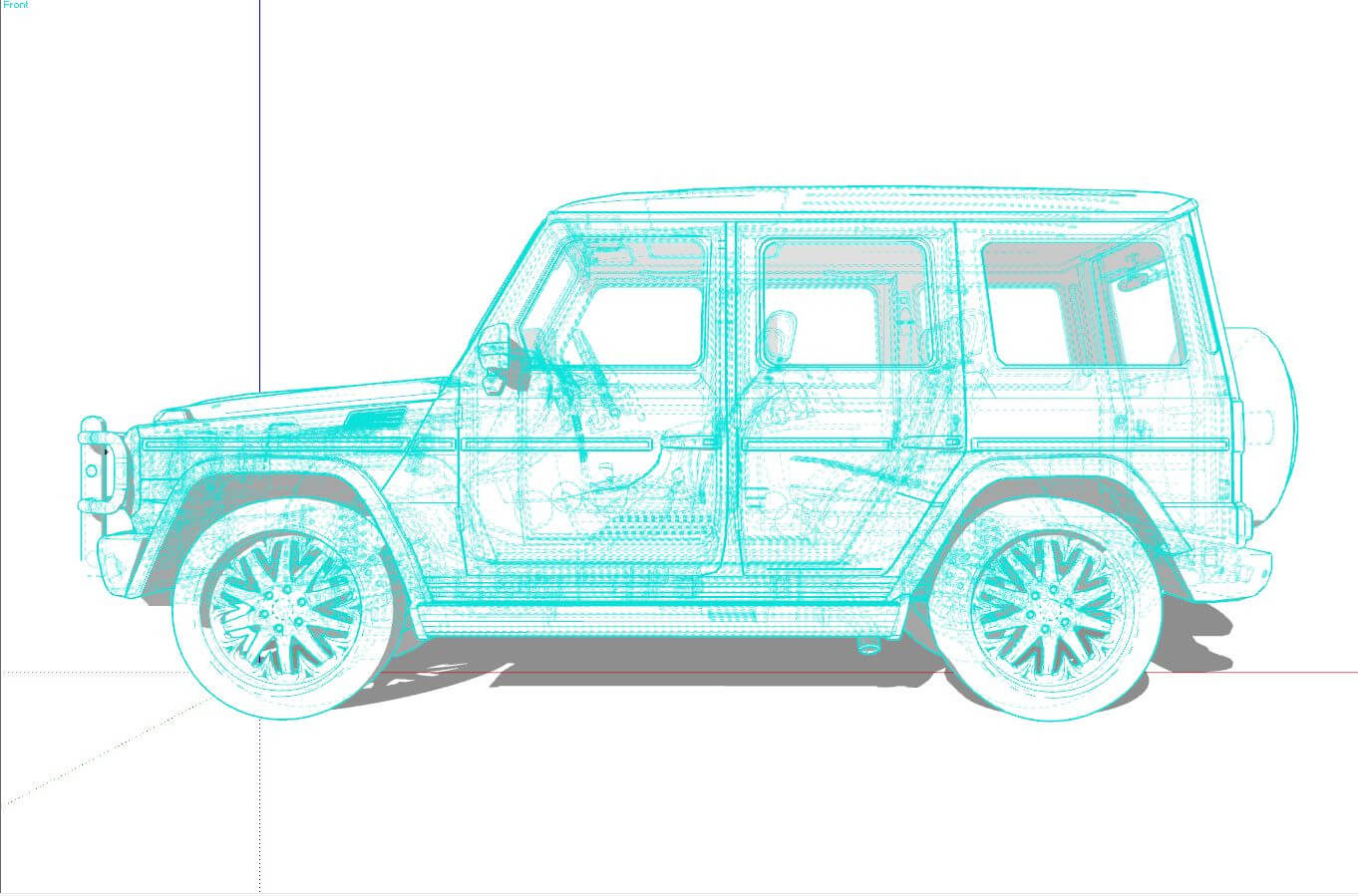 Mercedes-Benz G63 AMG 3D Model by AlphaGroup