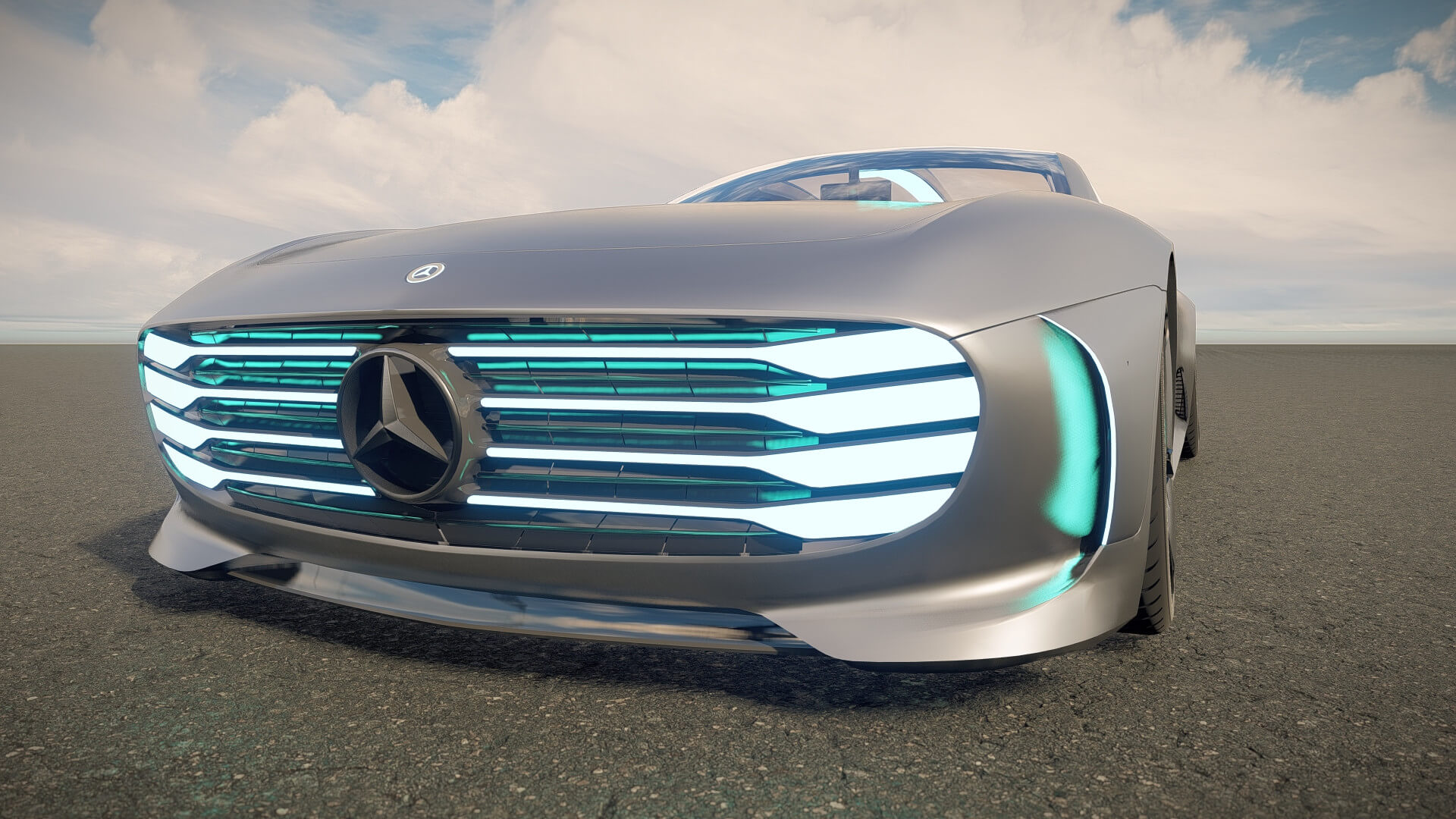 Mercedes Benz Iaa Concept - 3D Model by AlphaGroup