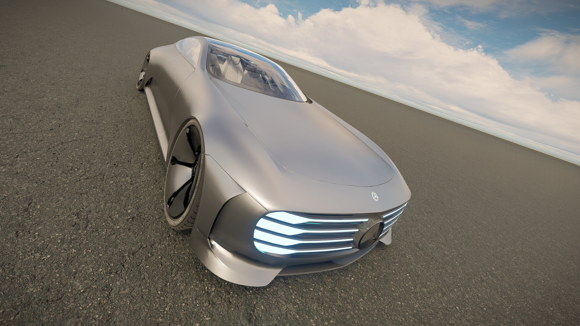 Mercedes Benz Iaa Concept - 3D Model by AlphaGroup