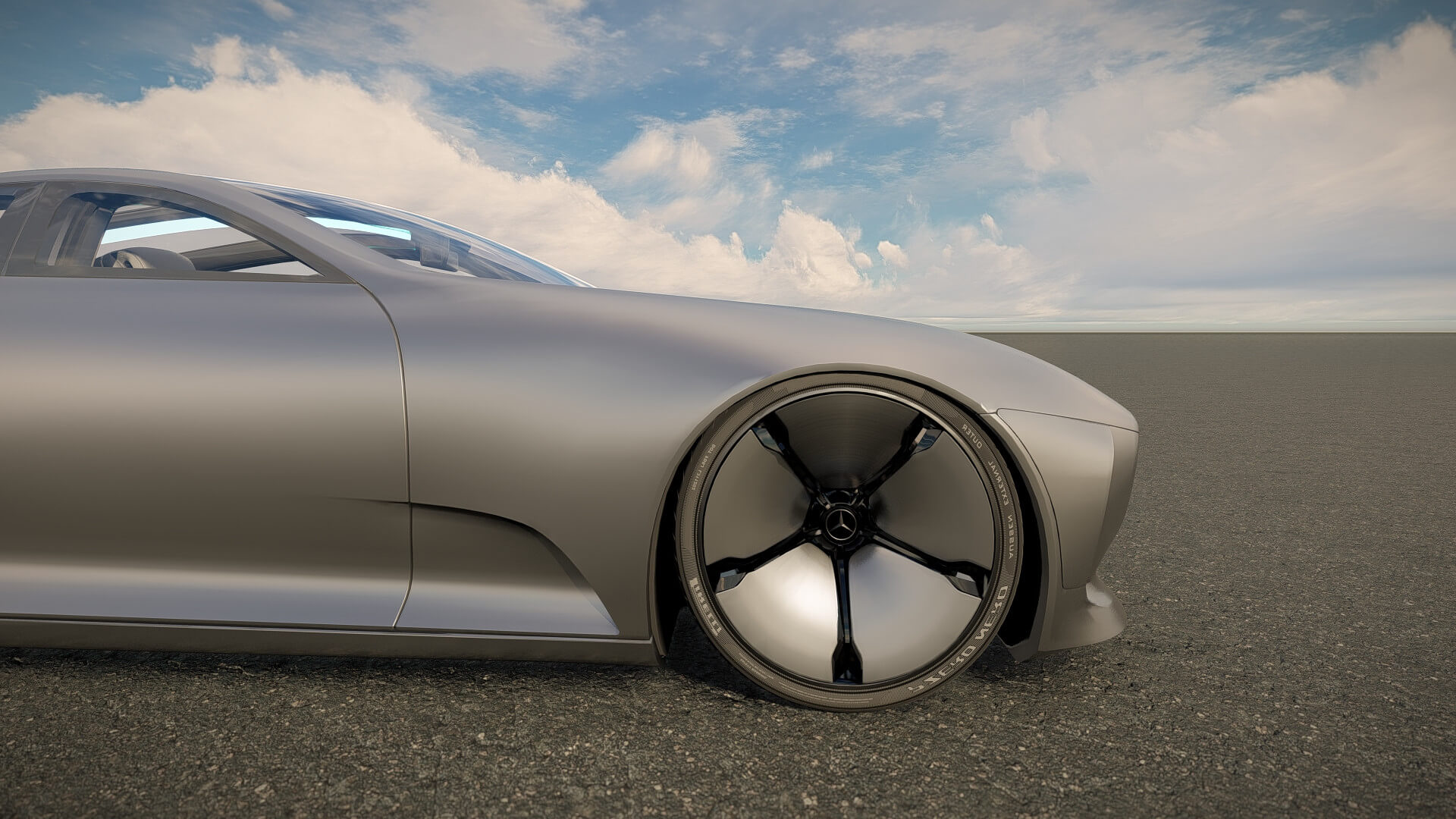 Mercedes Benz Iaa Concept - 3D Model by AlphaGroup