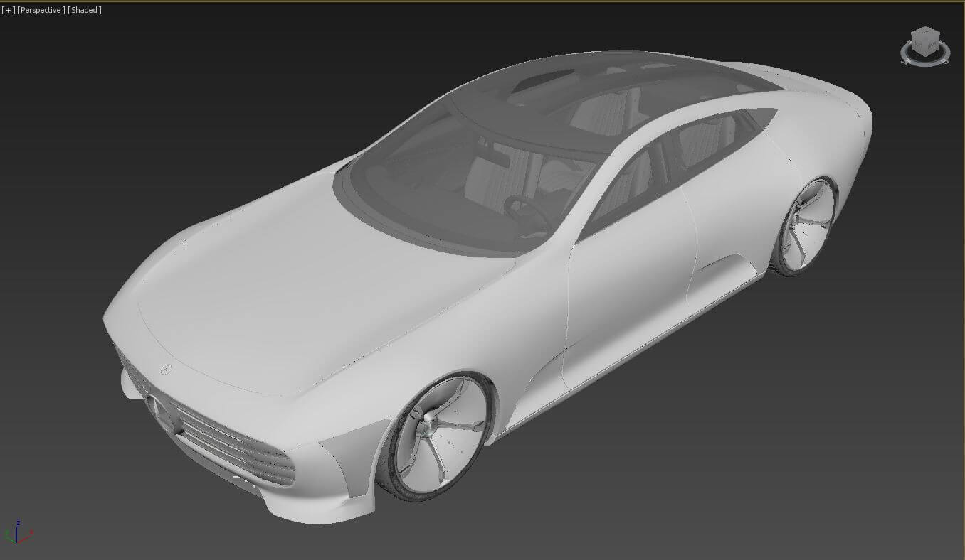 Mercedes Benz Iaa Concept - 3D Model by AlphaGroup