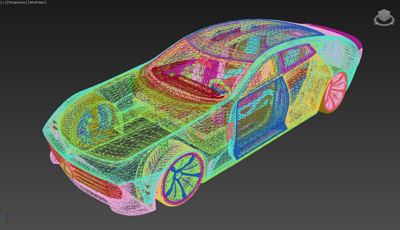 Mercedes Benz Iaa Concept - 3D Model by AlphaGroup