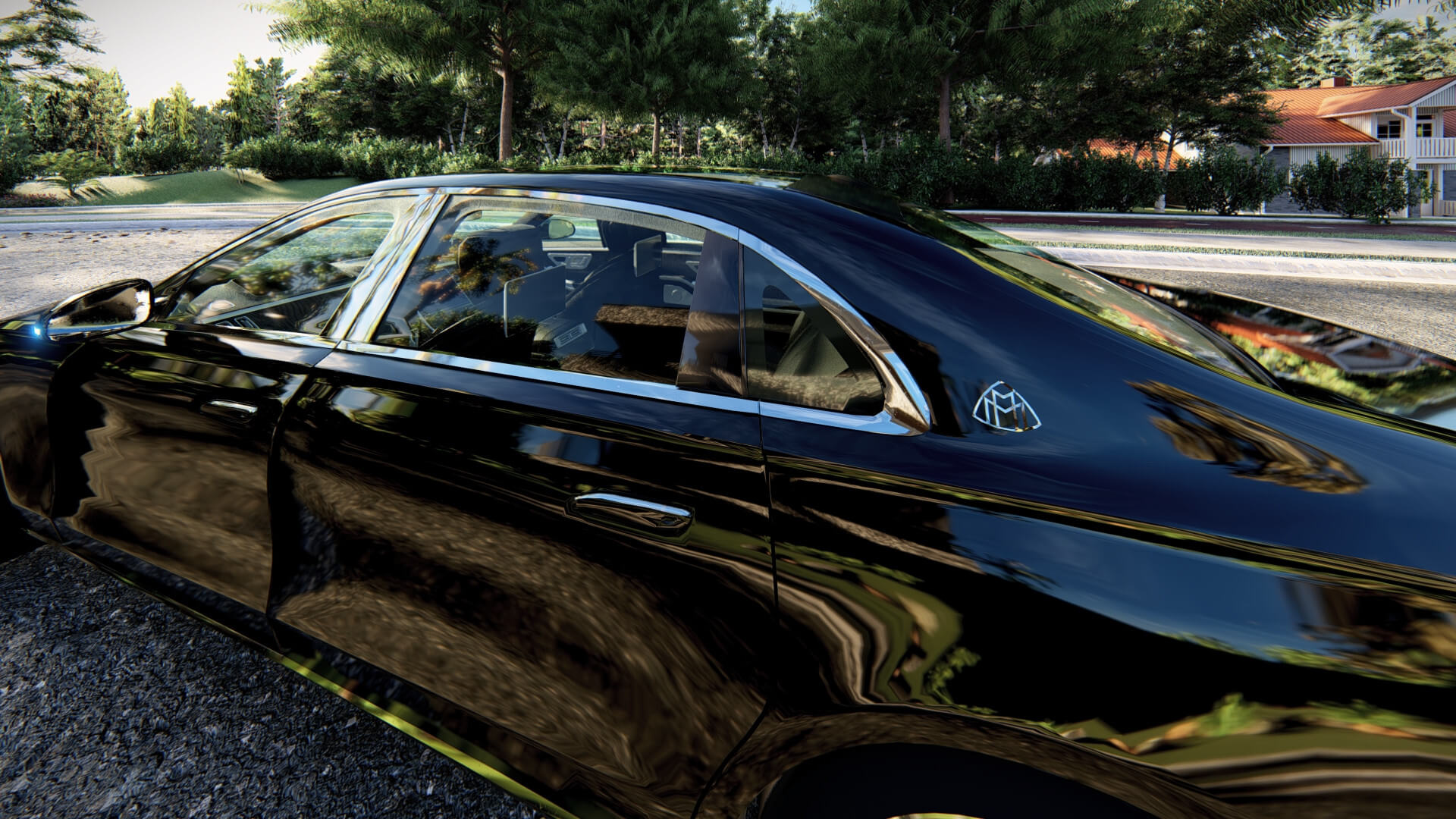 Mercedes Benz S-Class Maybach 2021 3D Model by AlphaGroup