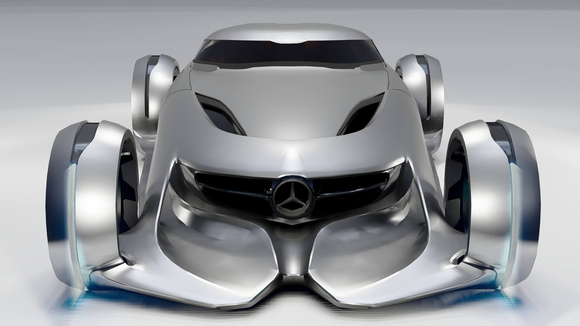 Mercedes-Benz - Silver Arrow 2011 3D Model by AlphaGroup