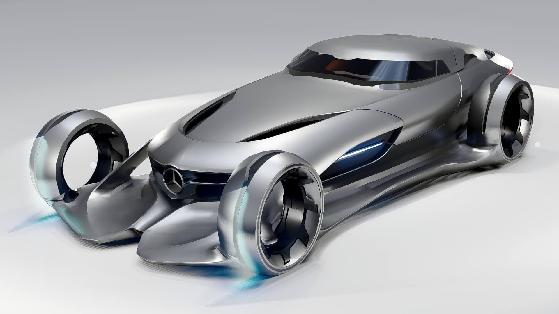 Mercedes-Benz - Silver Arrow 2011 3D Model by AlphaGroup