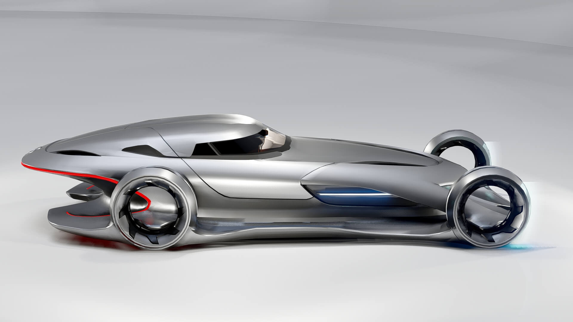 Mercedes-Benz - Silver Arrow 2011 3D Model by AlphaGroup