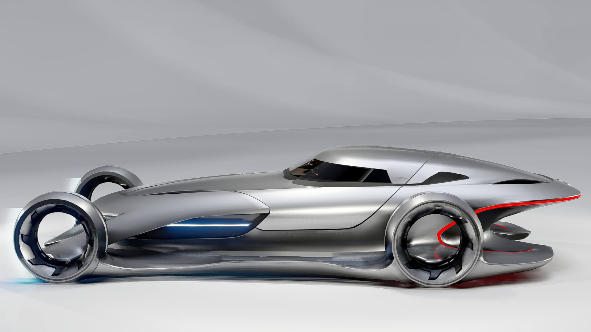 Mercedes-Benz - Silver Arrow 2011 3D Model by AlphaGroup