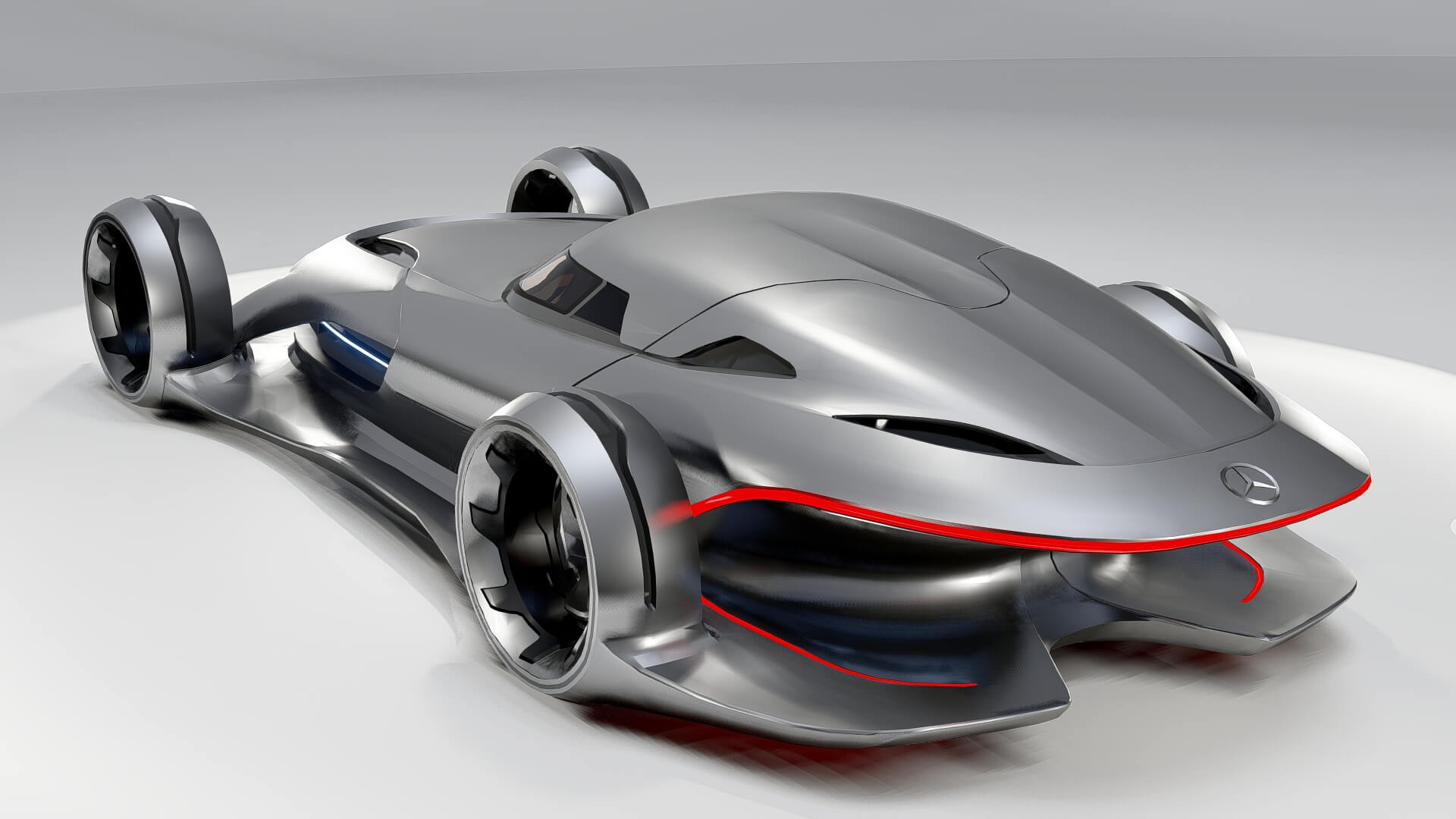 Mercedes-Benz - Silver Arrow 2011 3D Model by AlphaGroup