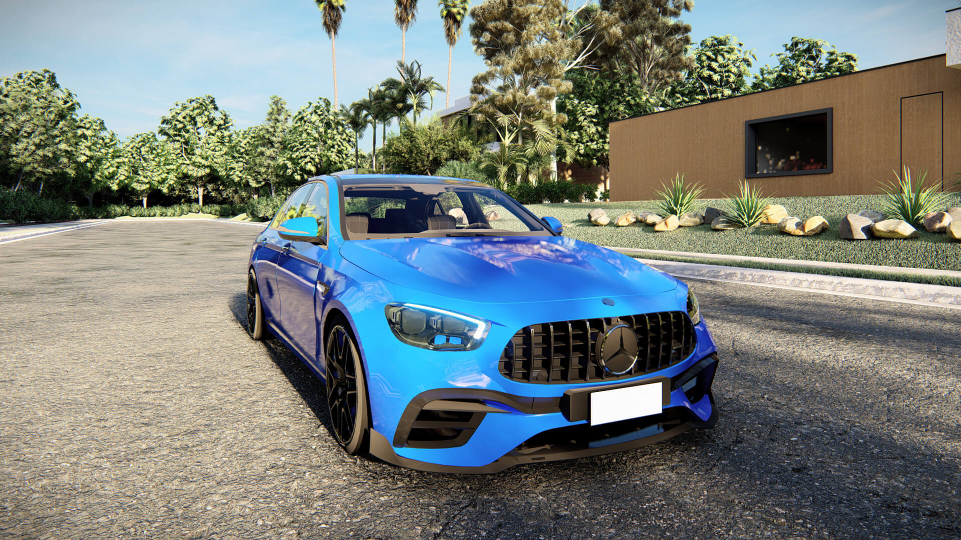 Mercedes-Benz E63 AMG 3D Model by AlphaGroup