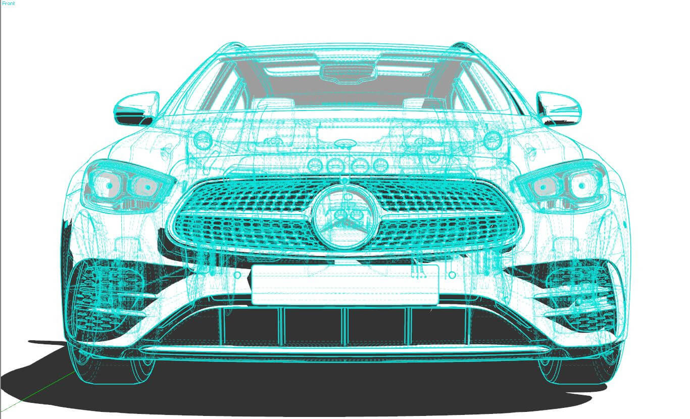 Mercedes E Class Estate AMG Line 2022 - 3D Model by AlphaGroup