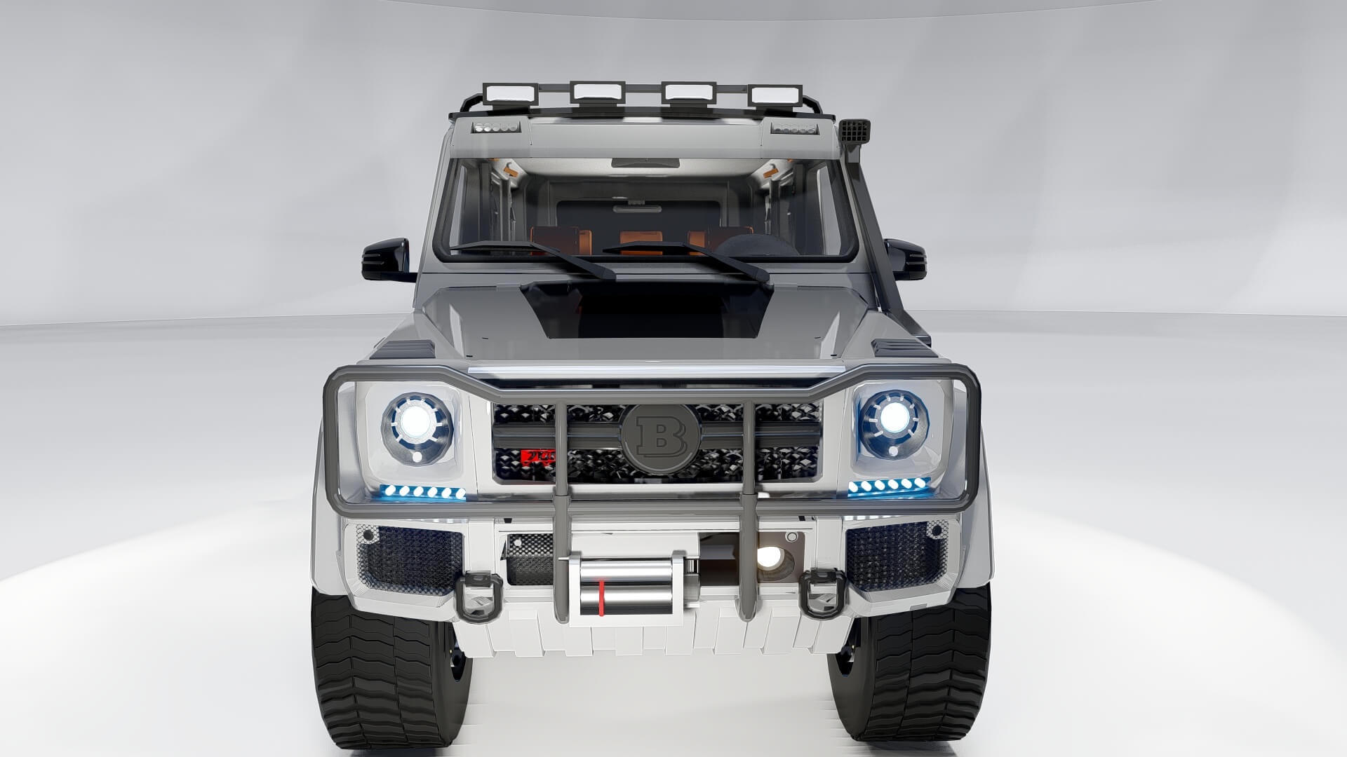 Mercedes G 500 AMG Brabus - 3D Model by AlphaGroup