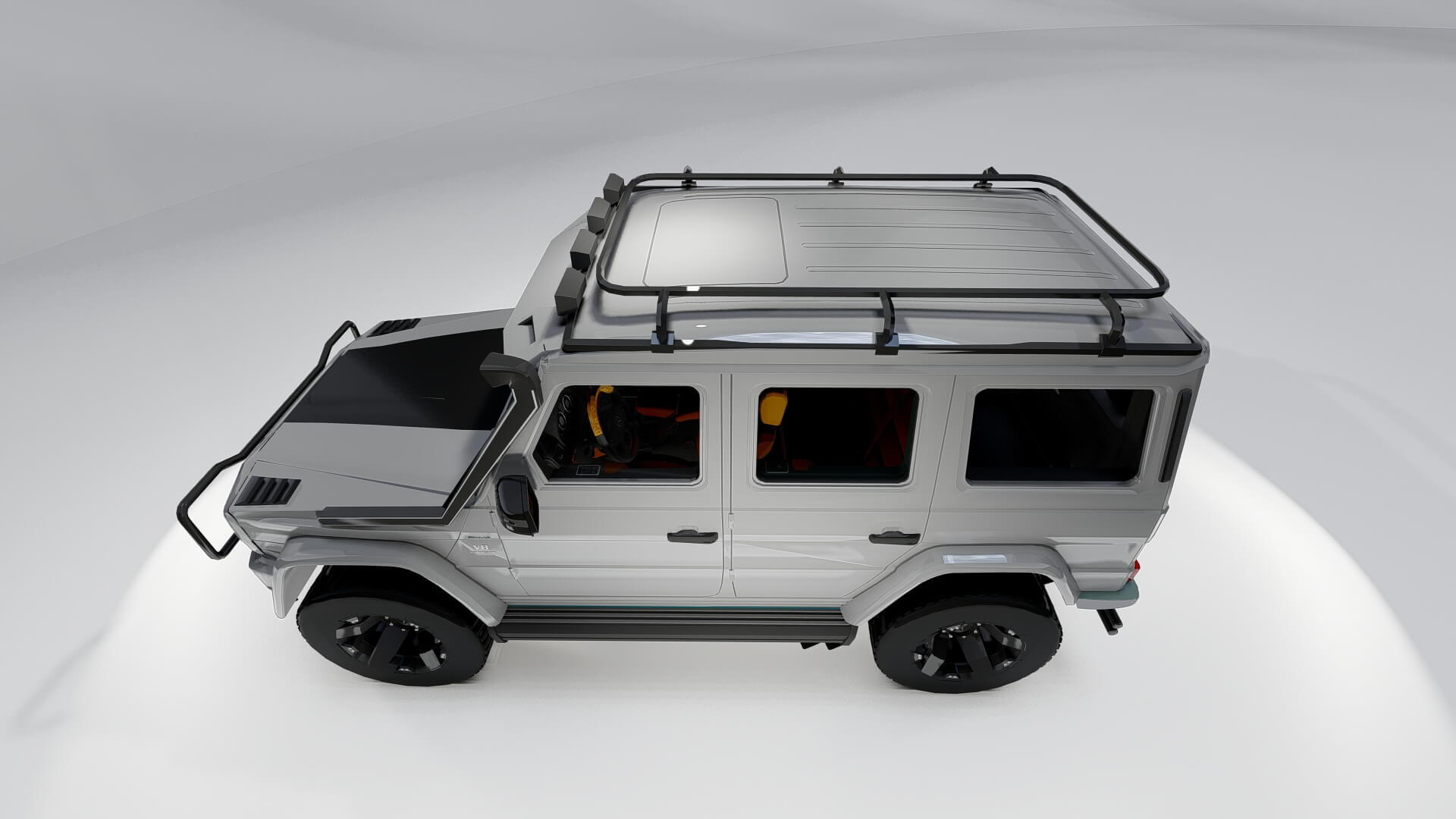 Mercedes G 500 AMG Brabus - 3D Model by AlphaGroup
