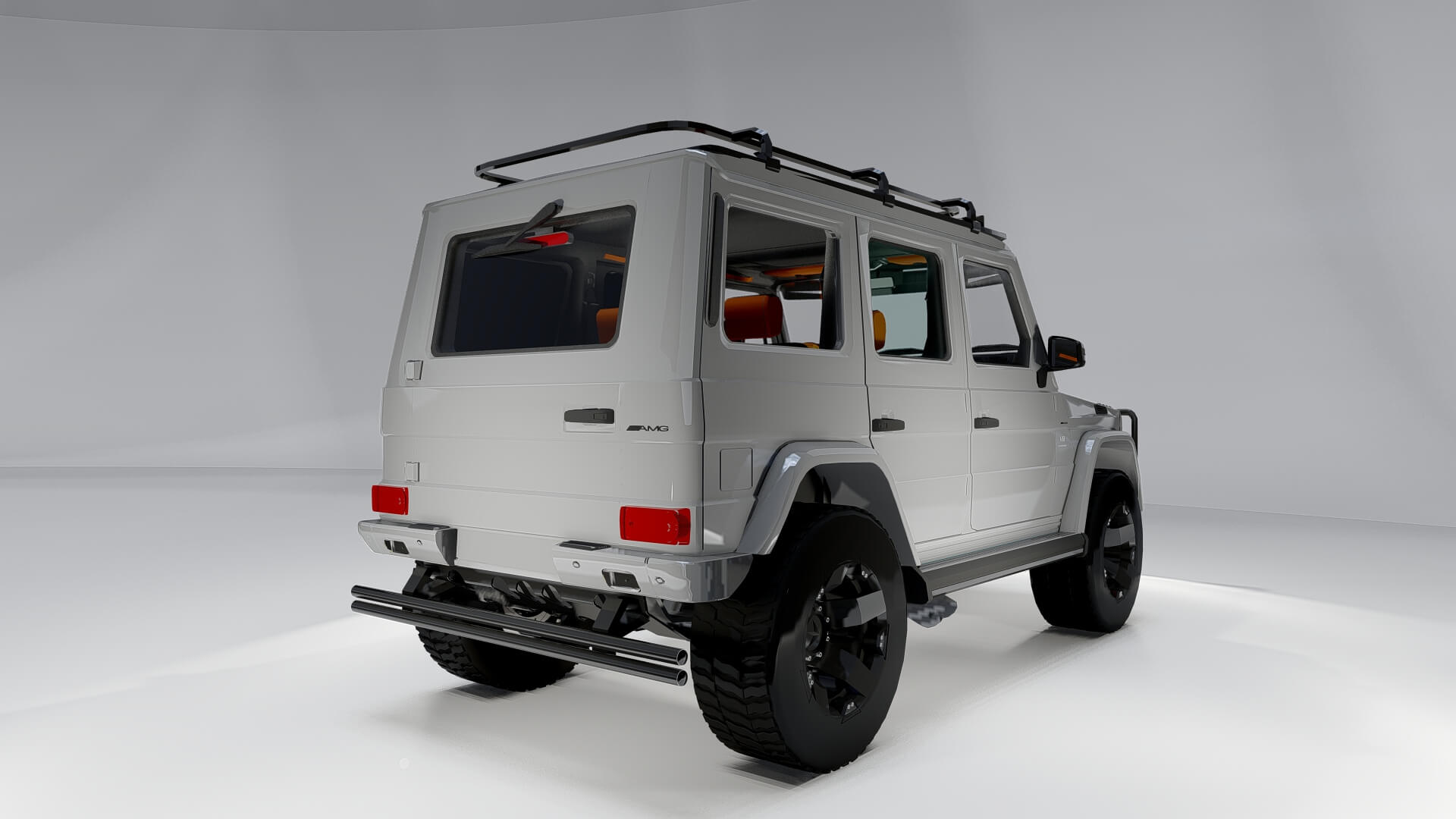 Mercedes G 500 AMG Brabus - 3D Model by AlphaGroup