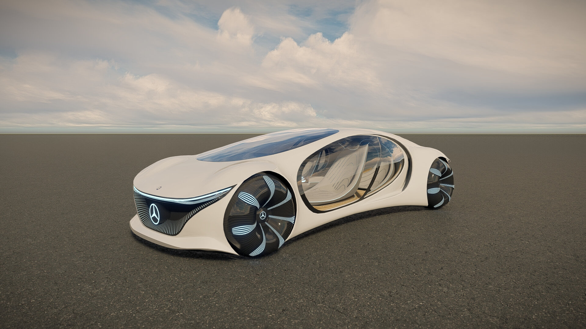 Mercedes Vision Avtr - 3D Model by AlphaGroup