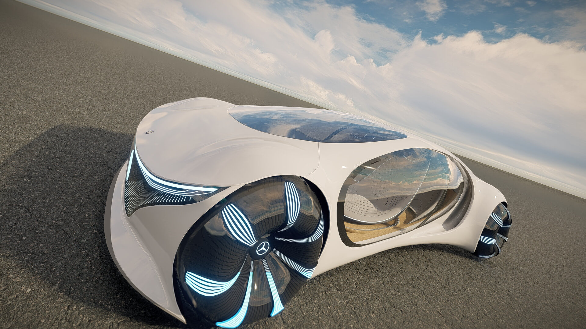 Mercedes Vision Avtr - 3D Model by AlphaGroup