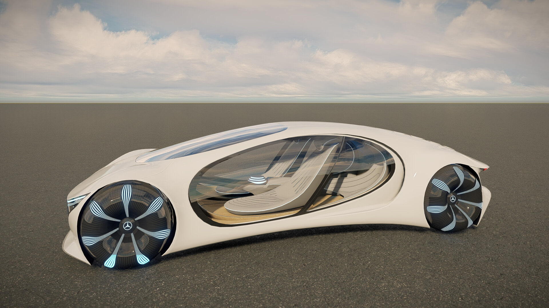 Mercedes Vision Avtr - 3D Model by AlphaGroup