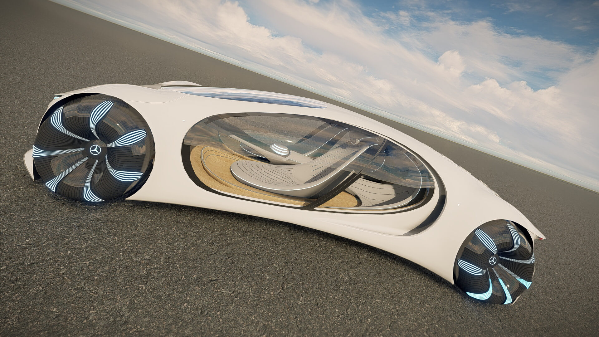 Mercedes Vision Avtr - 3D Model by AlphaGroup