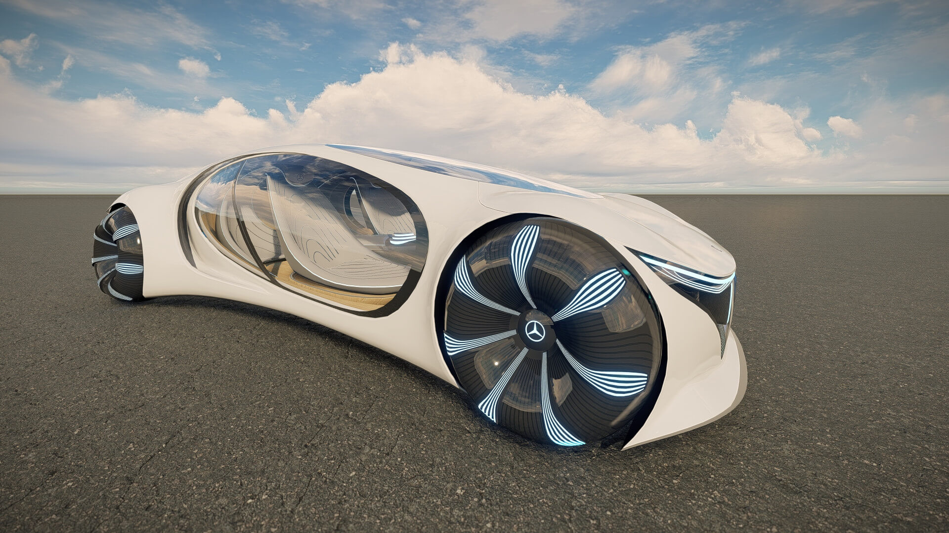 Mercedes Vision Avtr - 3D Model by AlphaGroup