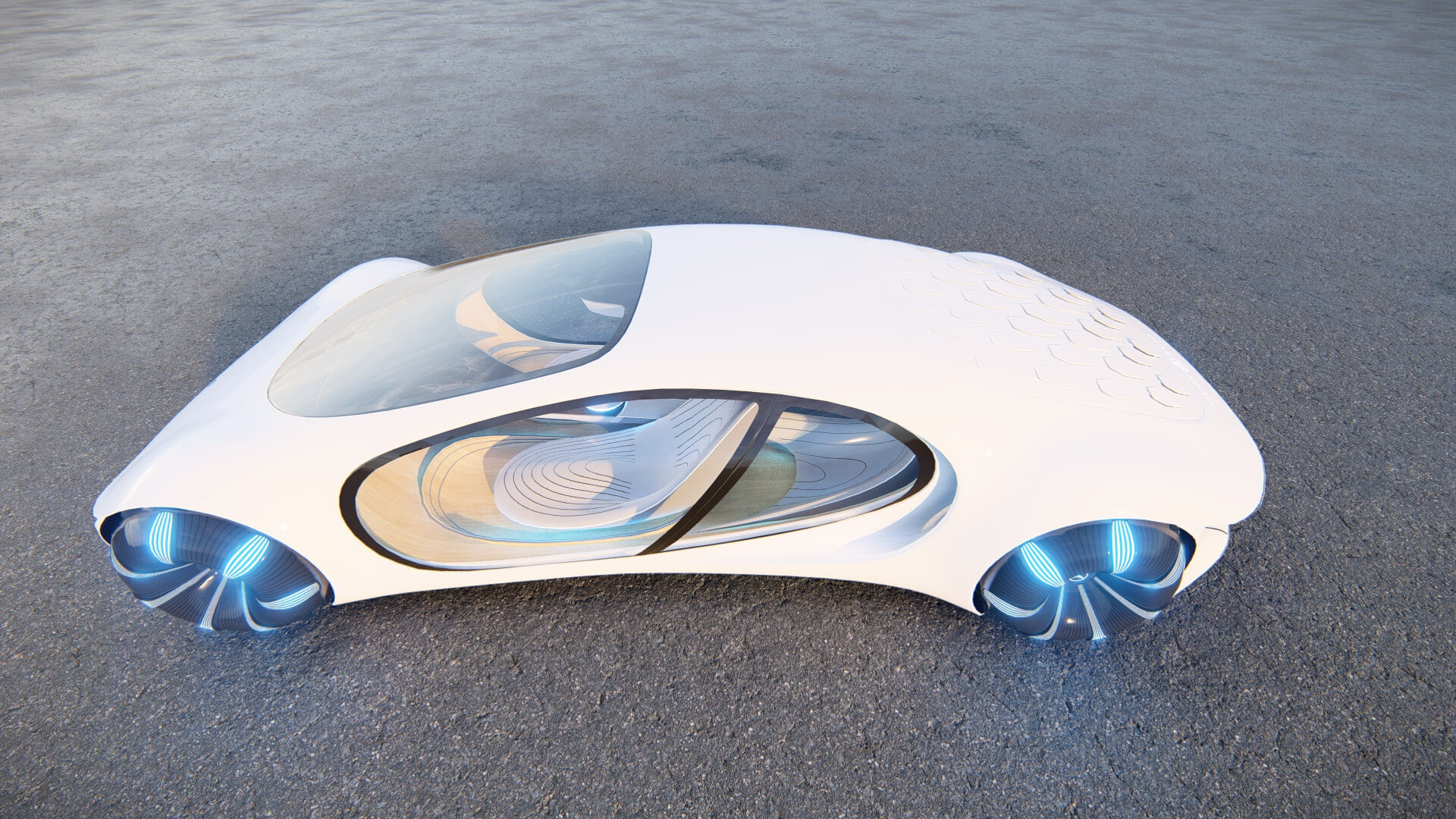 Mercedes Vision Avtr - 3D Model by AlphaGroup