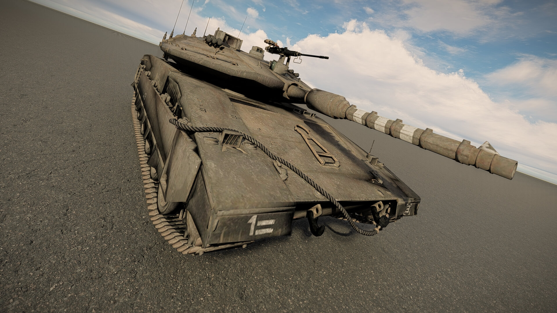 Merkava MK4 Main Battle Tank - 3D Model by AlphaGroup