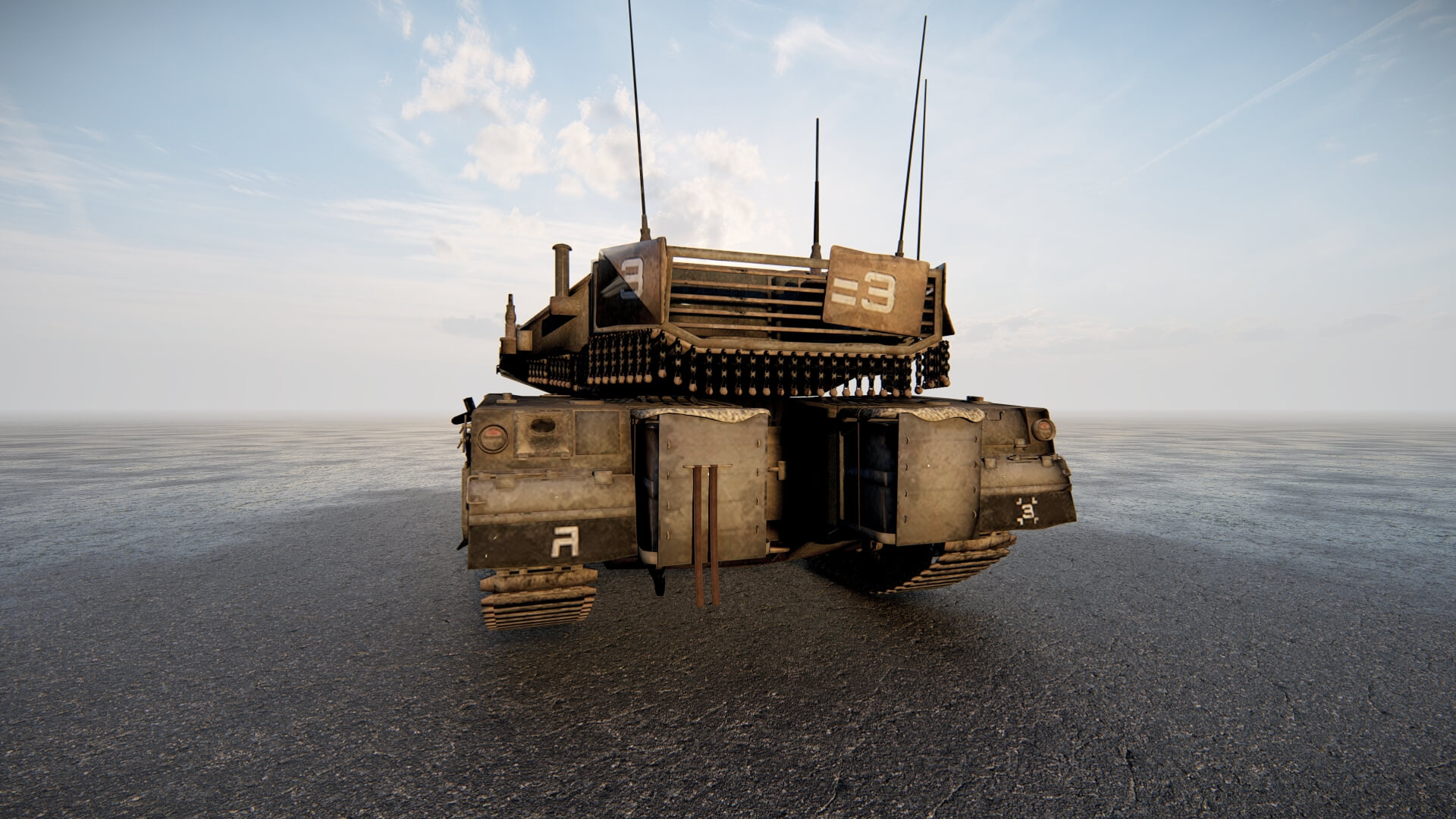 Merkava MK4 Main Battle Tank - 3D Model by AlphaGroup