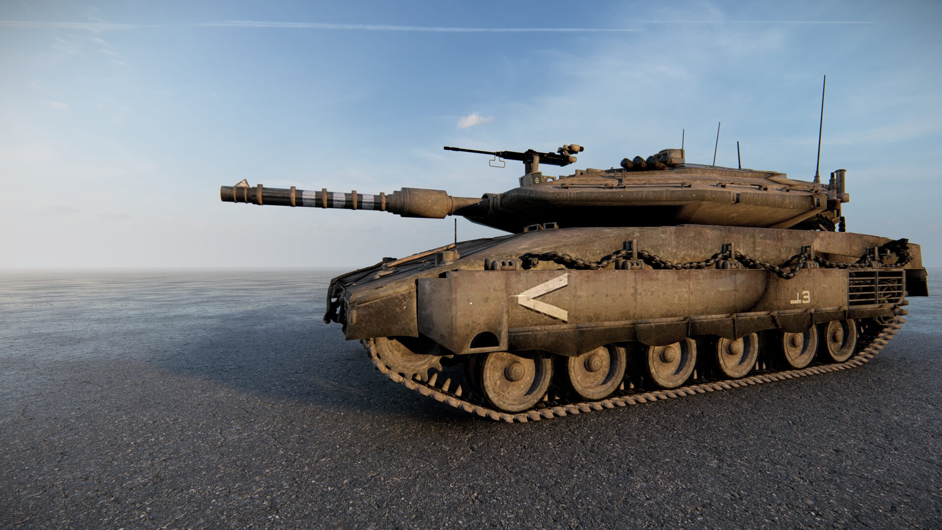 Merkava MK4 Main Battle Tank - 3D Model by AlphaGroup