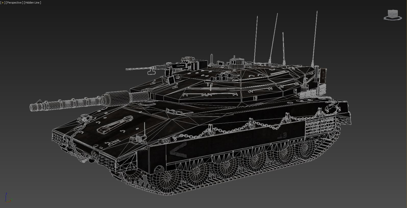 Merkava MK4 Main Battle Tank - 3D Model by AlphaGroup
