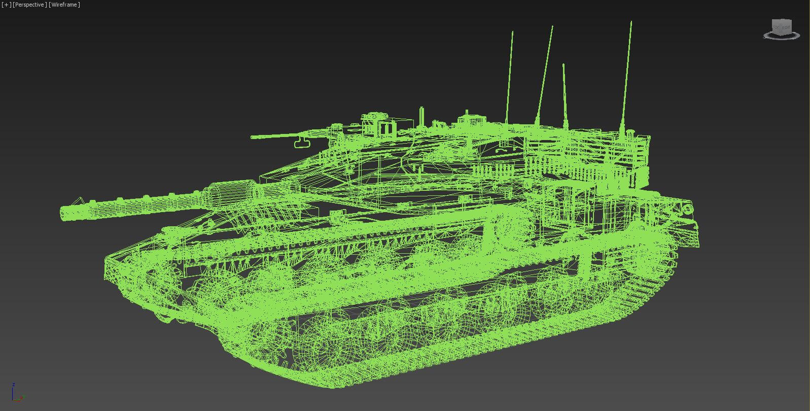 Merkava MK4 Main Battle Tank - 3D Model by AlphaGroup