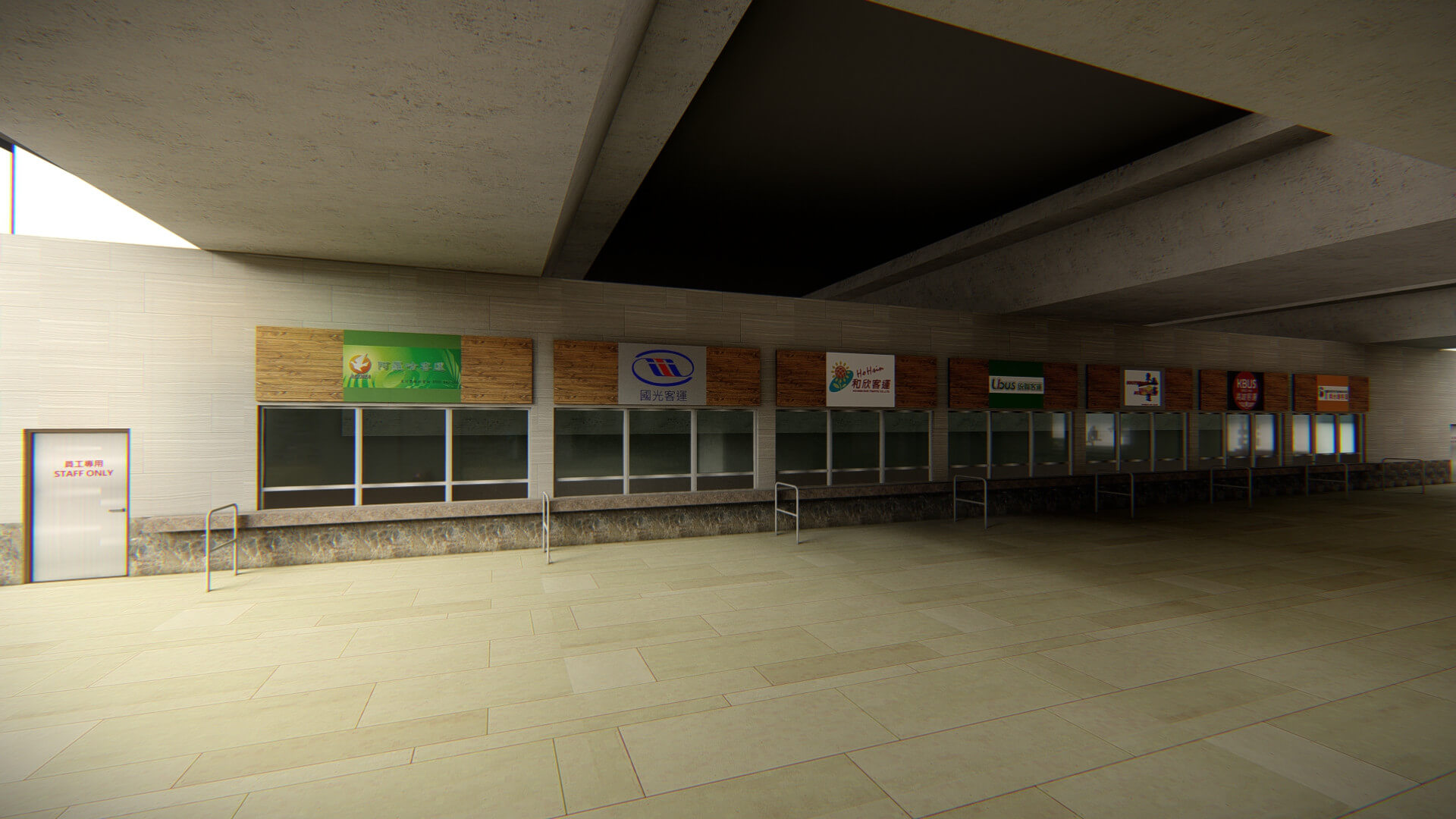 Metro Station Subway - 3D Model by AlphaGroup