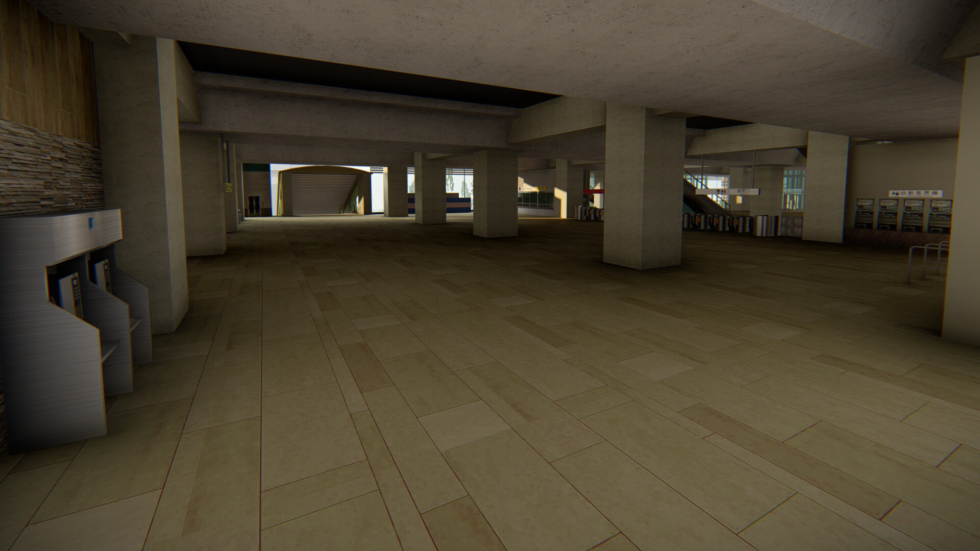 Metro Station Subway - 3D Model by AlphaGroup