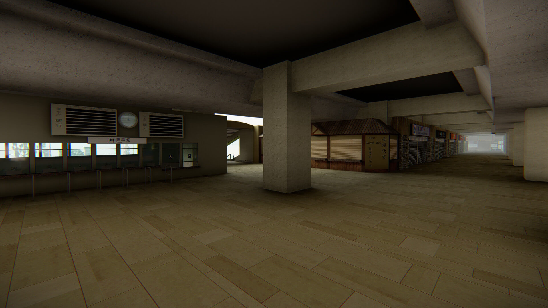 Metro Station Subway - 3D Model by AlphaGroup
