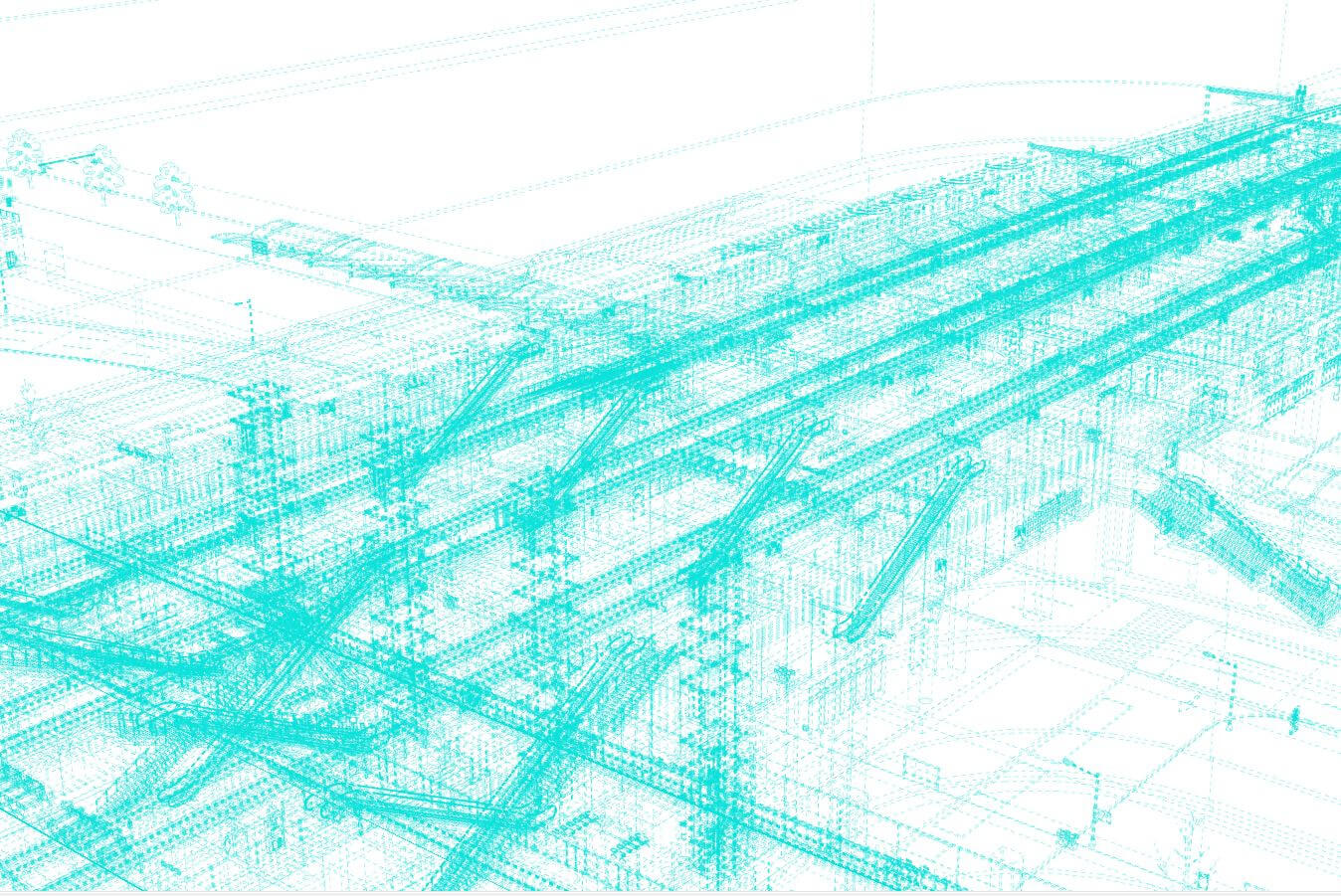 Metro Station Subway - 3D Model by AlphaGroup