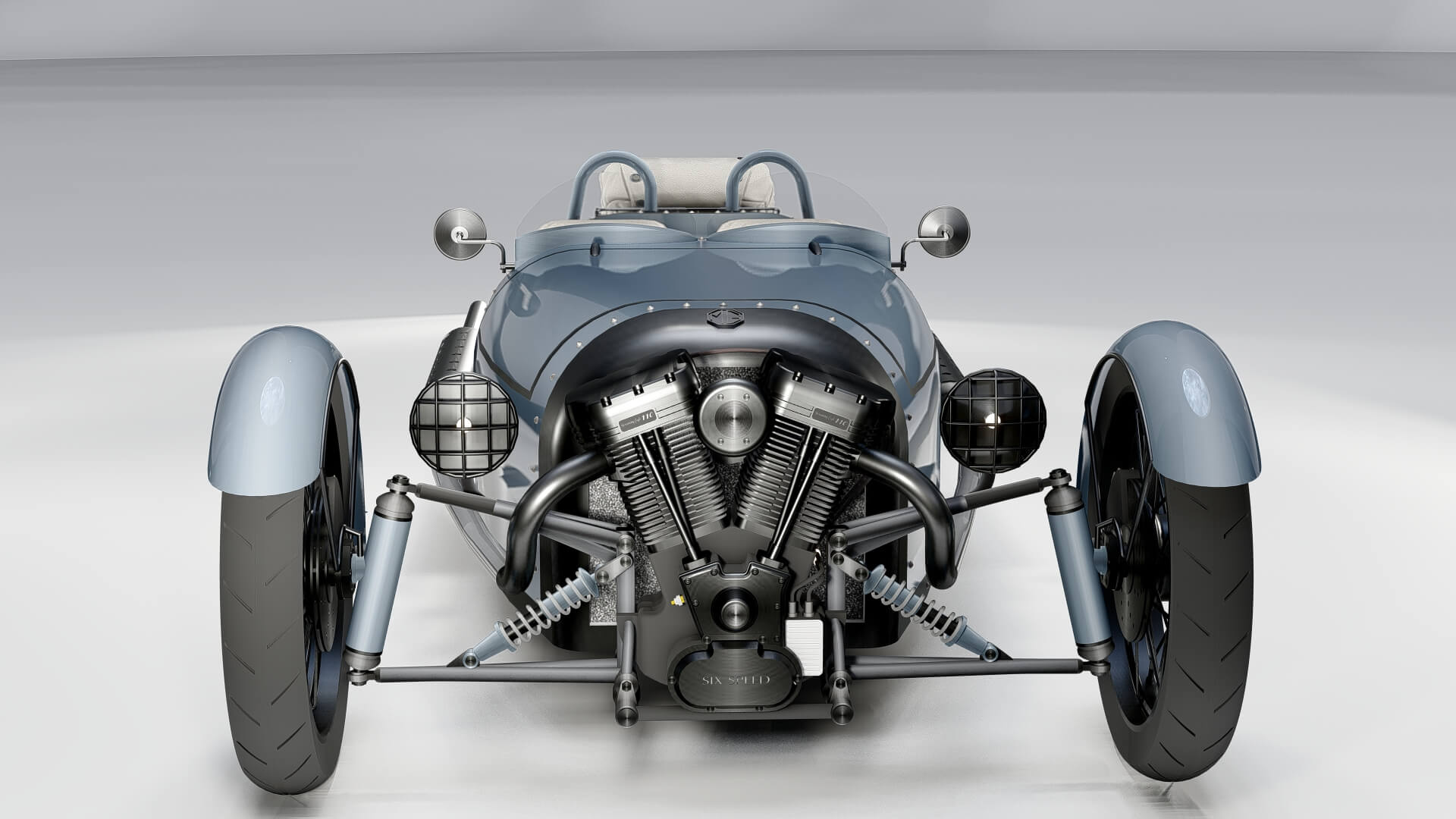 MG Morgan 3 Wheeler - 3D Model by AlphaGroup