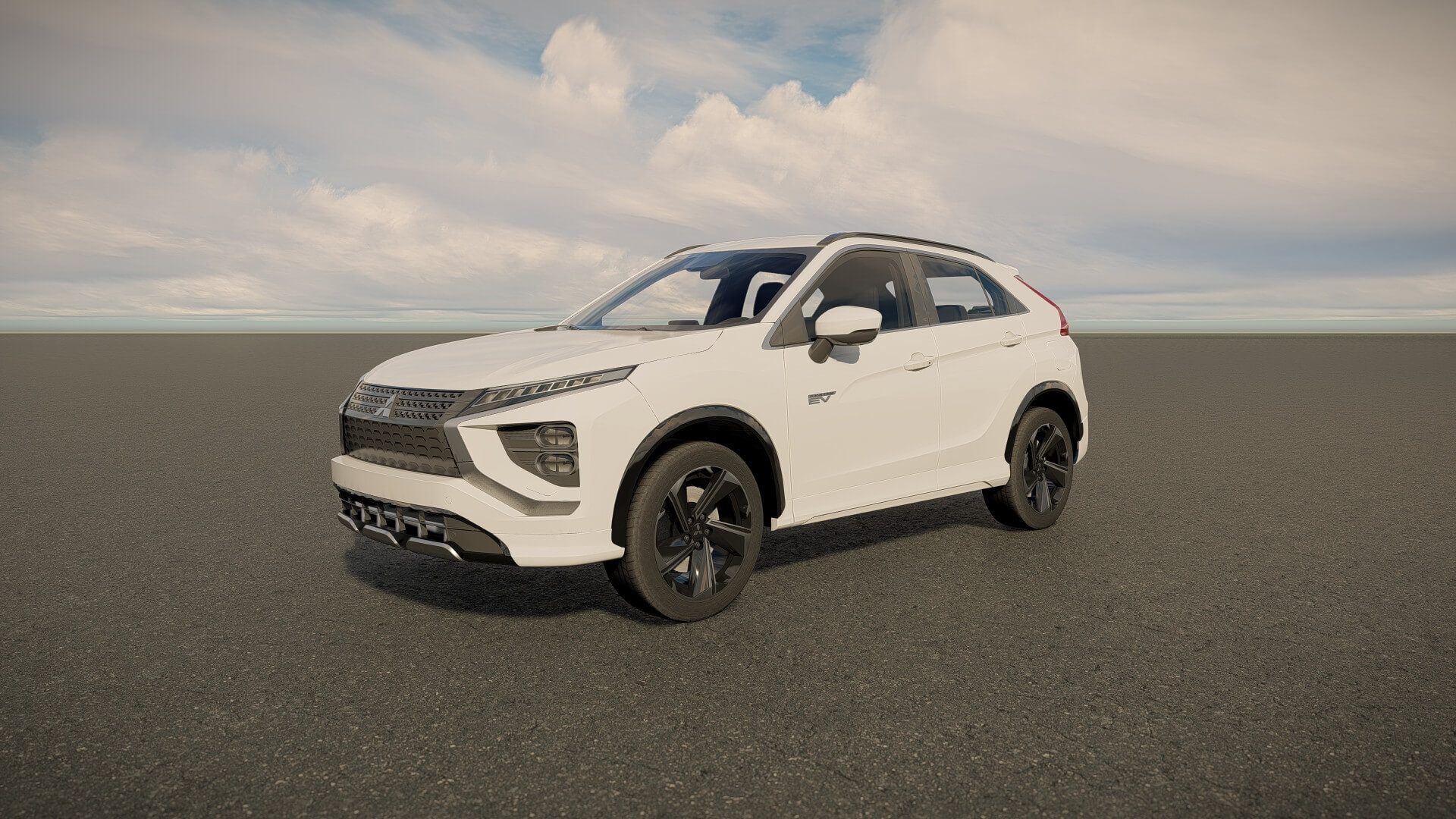 Mitsubishi Eclipse Cross 2023 - 3D Model by AlphaGroup