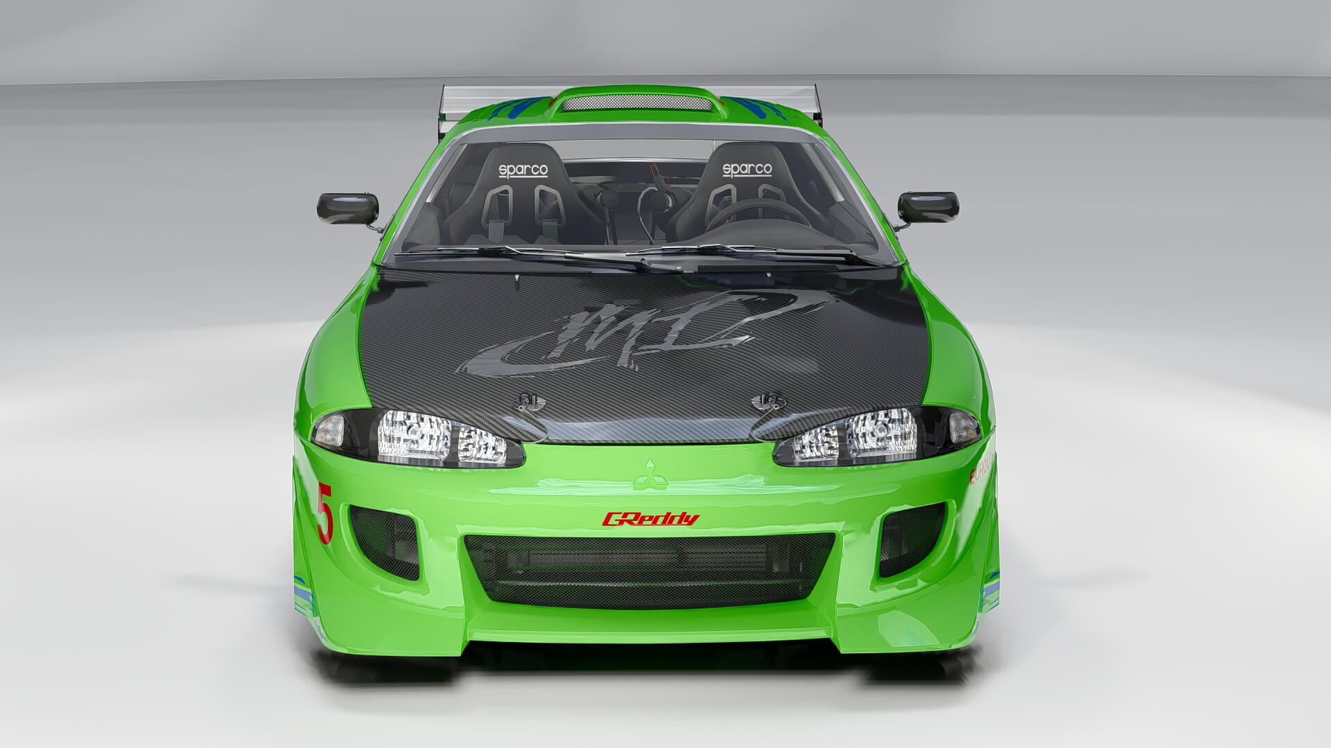 Mitsubishi Eclipse Fast & Furious - 3D Model by AlphaGroup
