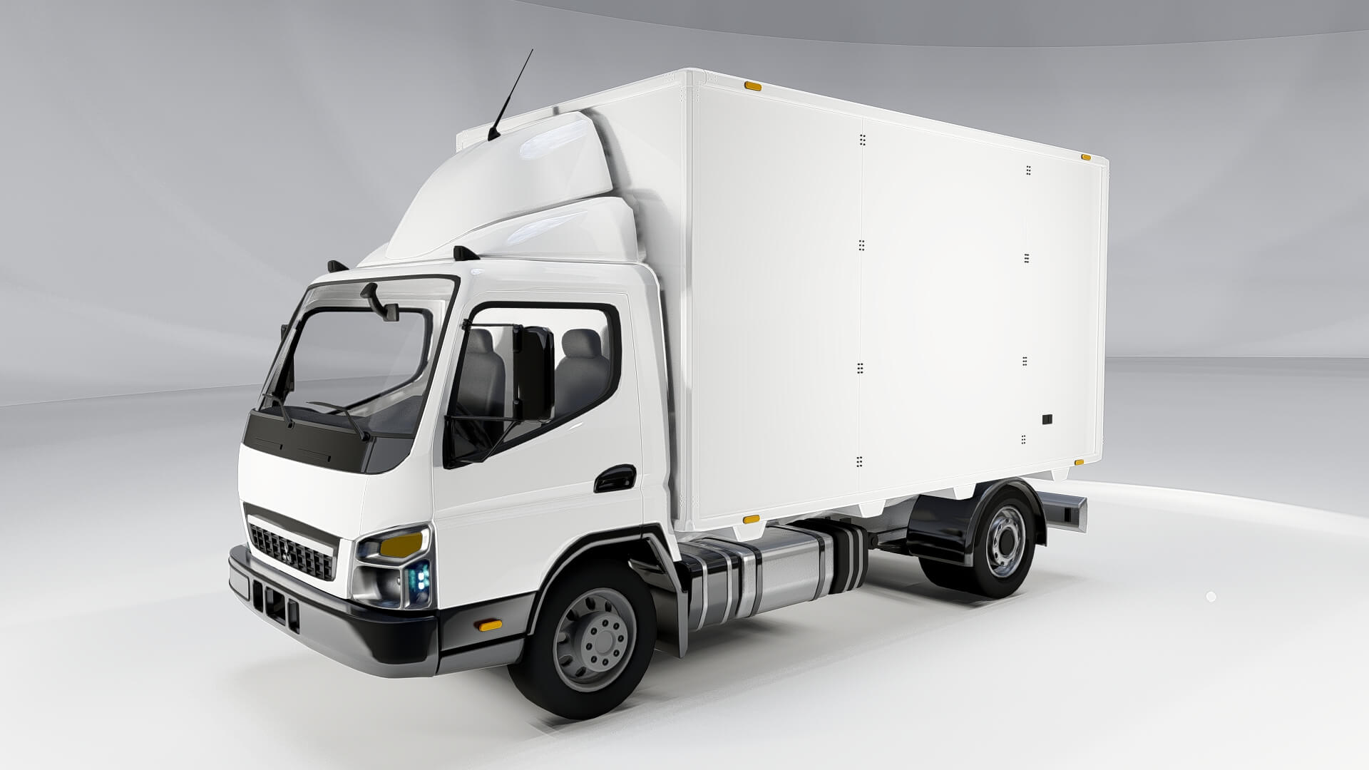 Mitsubishi Fuso Canter - 3D Model by AlphaGroup
