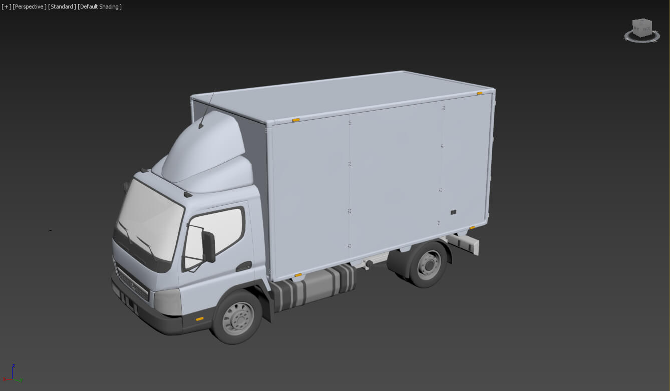 Mitsubishi Fuso Canter - 3D Model by AlphaGroup