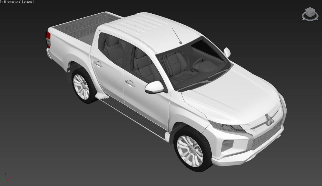 Mitsubishi L200 Triton 2023 - 3D Model by AlphaGroup