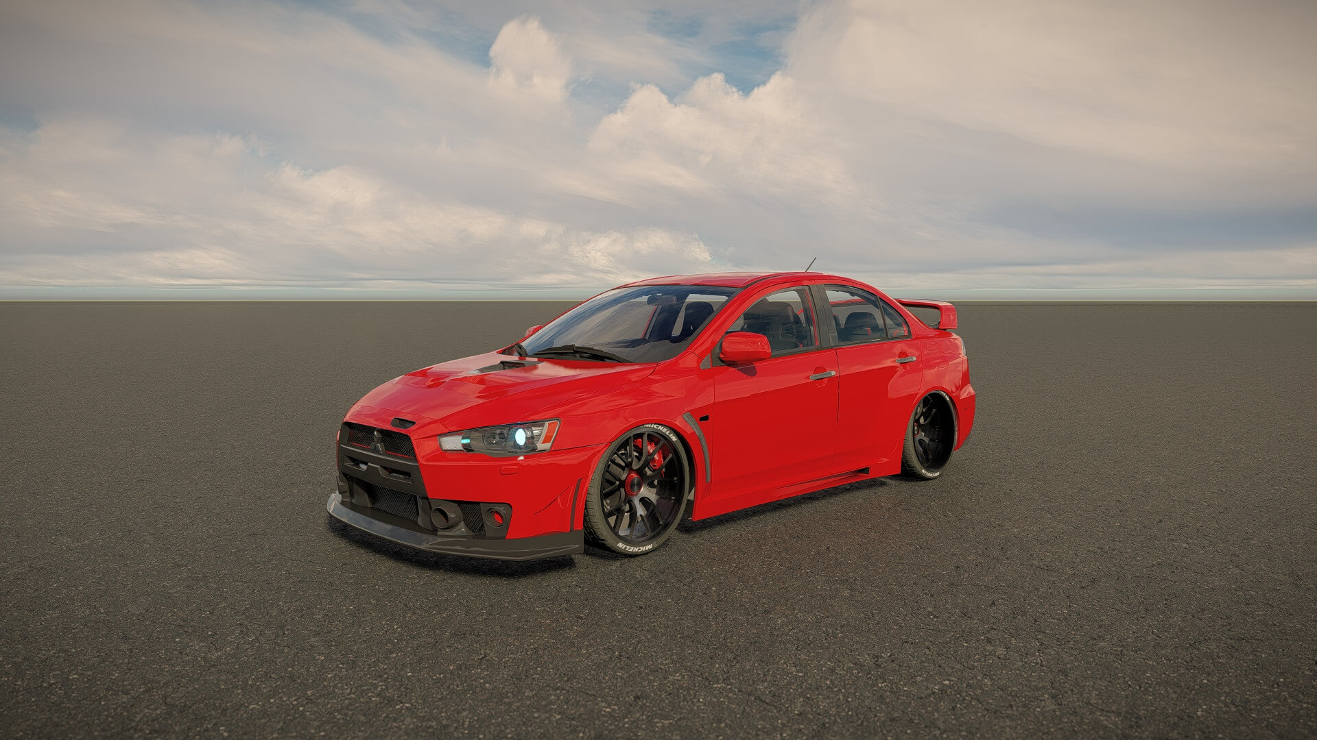 Mitsubishi Lancer Evo FQ400 - 3D Model by AlphaGroup