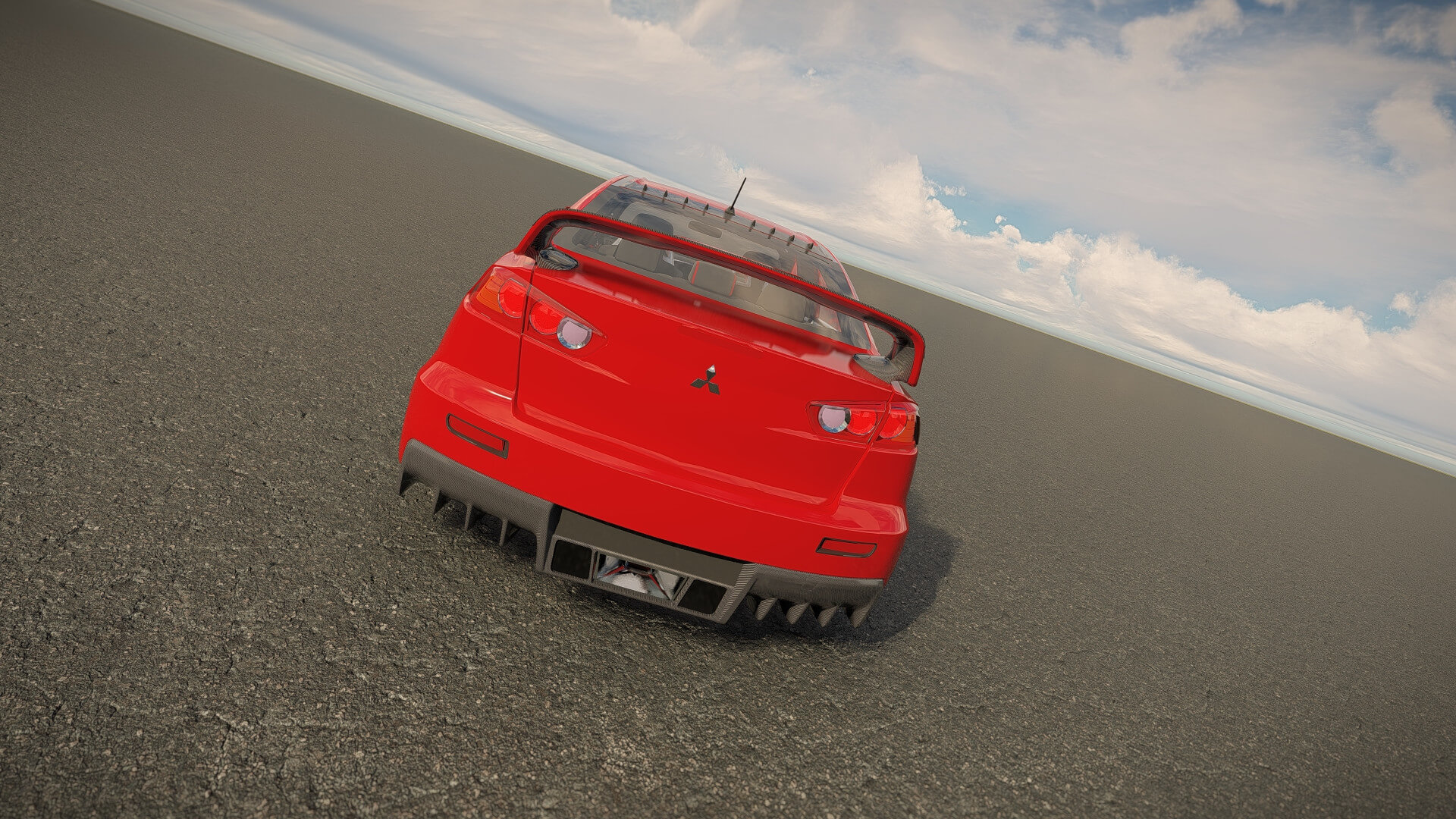 Mitsubishi Lancer Evo FQ400 - 3D Model by AlphaGroup
