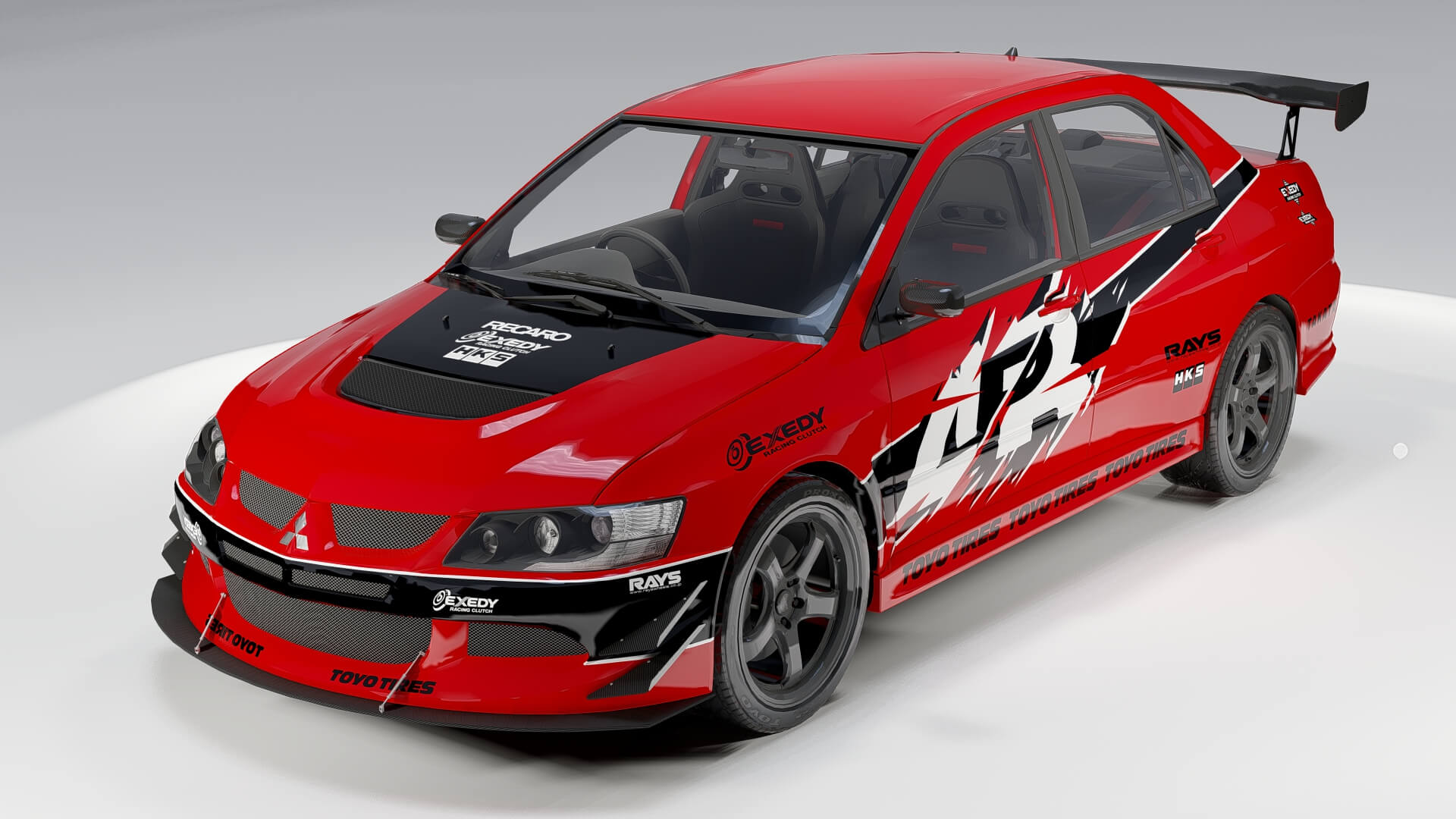 Mitsubishi Lancer Evolution Ix Fast and Furious 2006 - 3D Model by ...