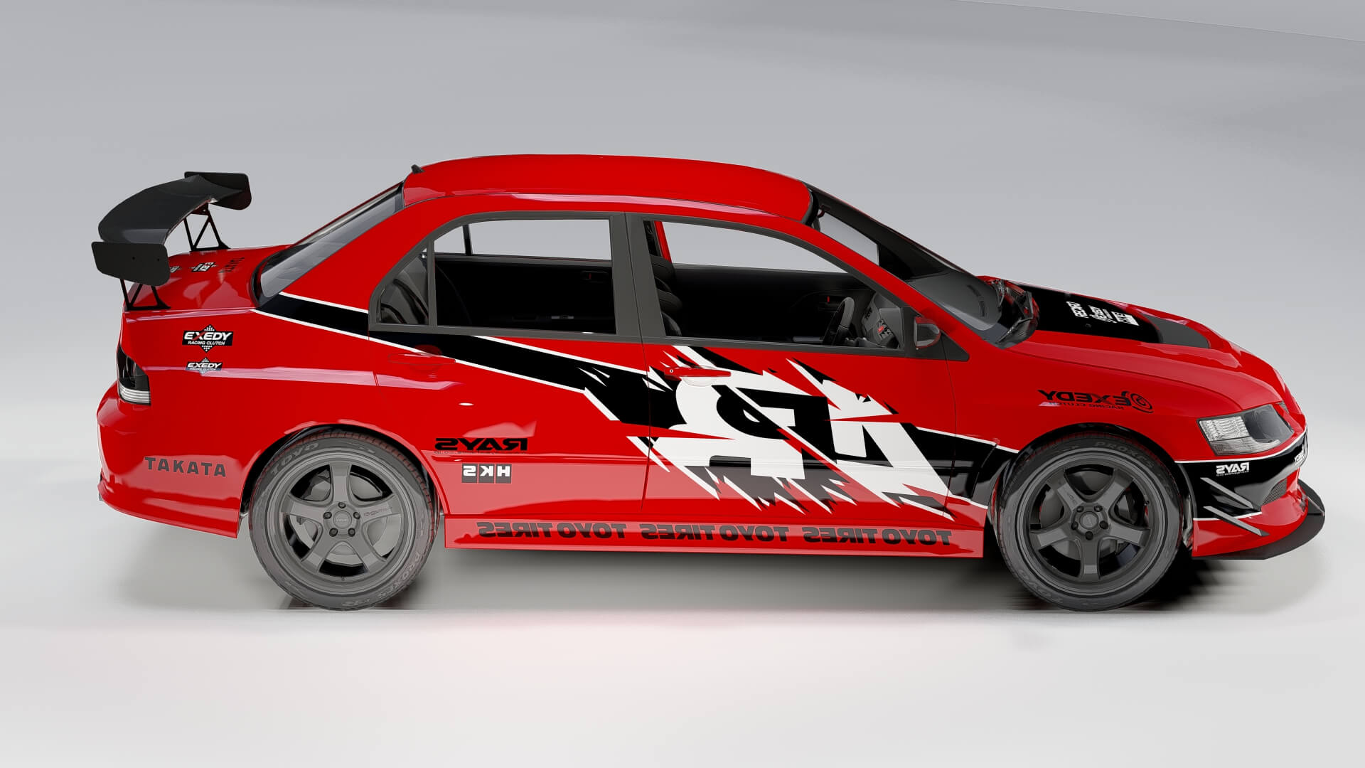 Mitsubishi Lancer Evolution Ix Fast and Furious 2006 - 3D Model by ...