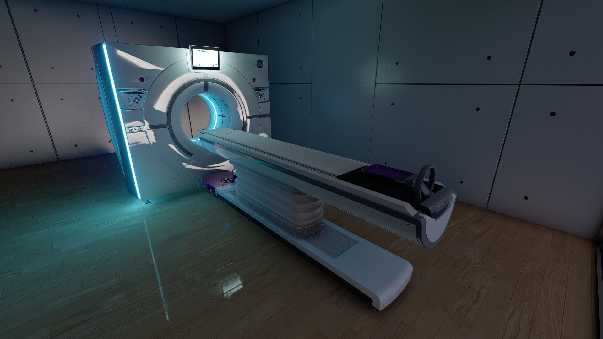 MRI Scanner - 3D Model by AlphaGroup