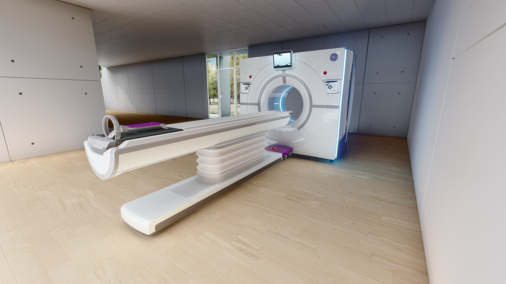 MRI Scanner - 3D Model by AlphaGroup