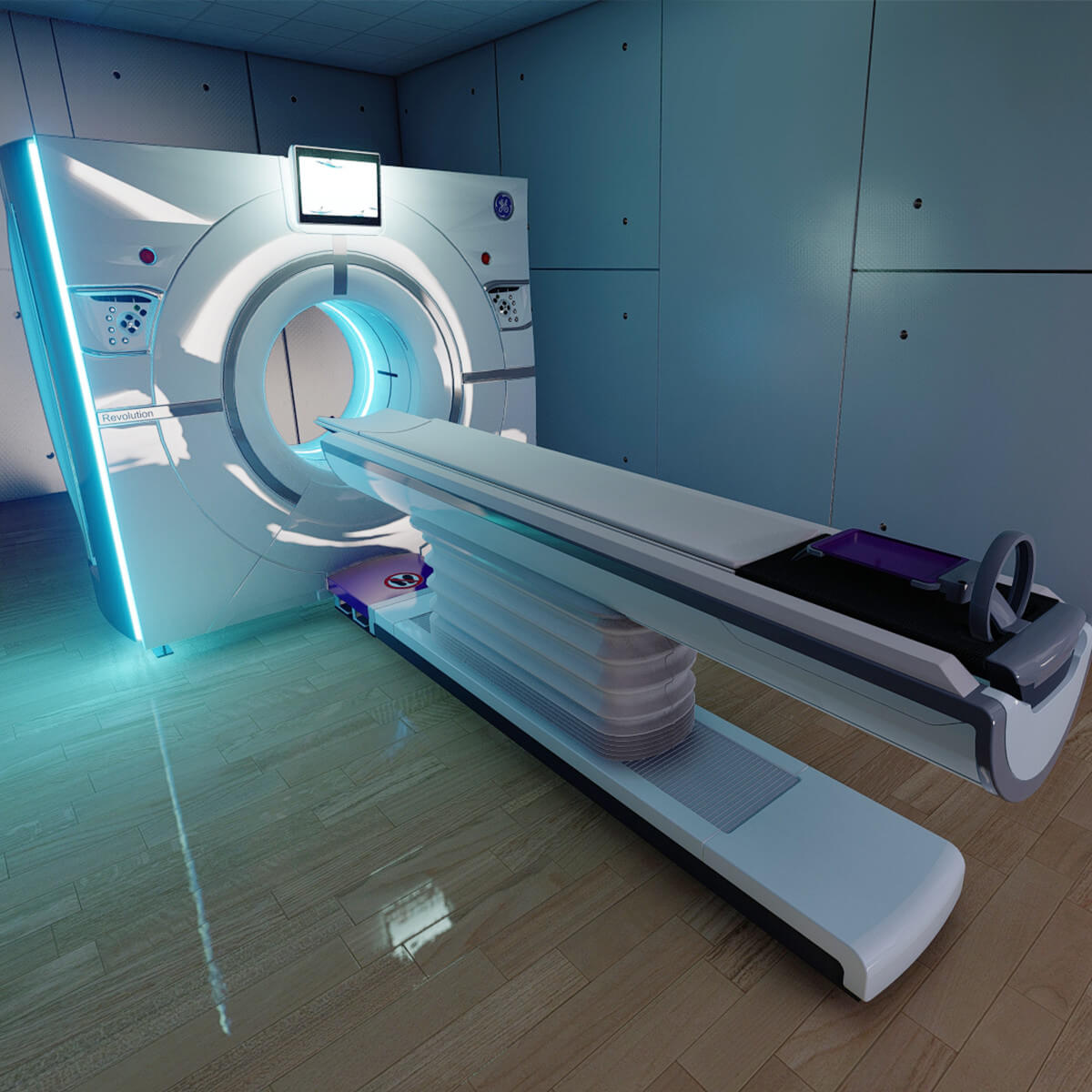 MRI Scanner - 3D Model by AlphaGroup