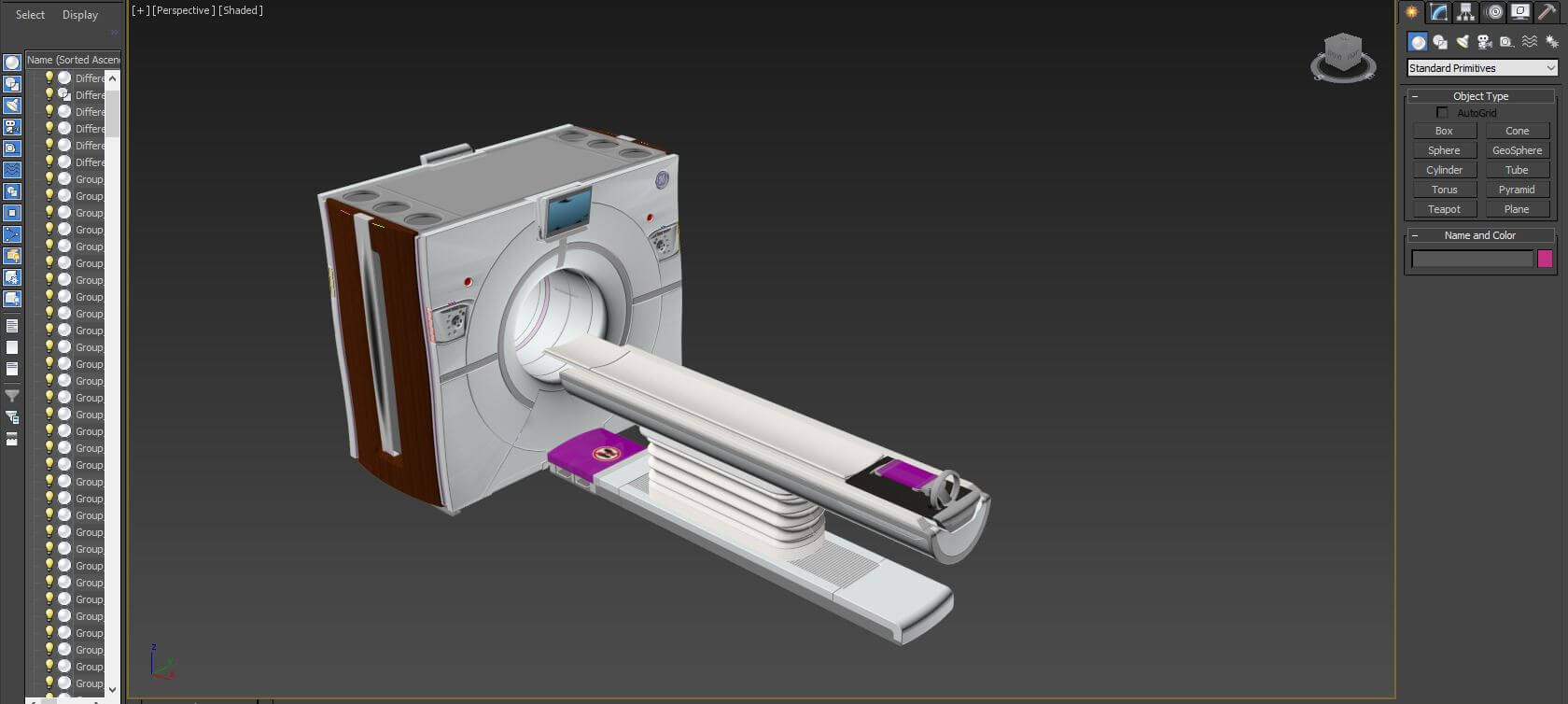 MRI Scanner - 3D Model by AlphaGroup