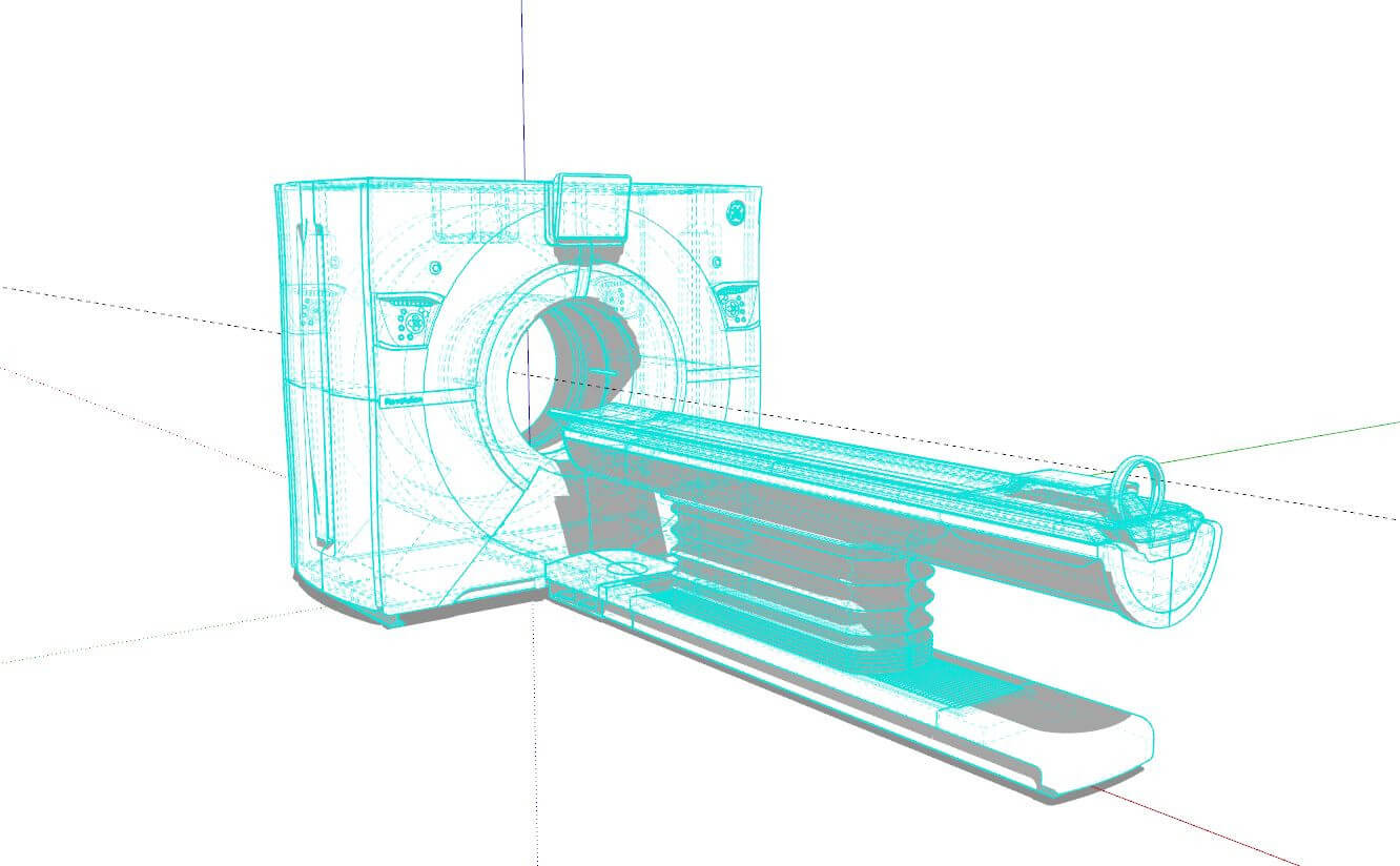 MRI Scanner - 3D Model by AlphaGroup