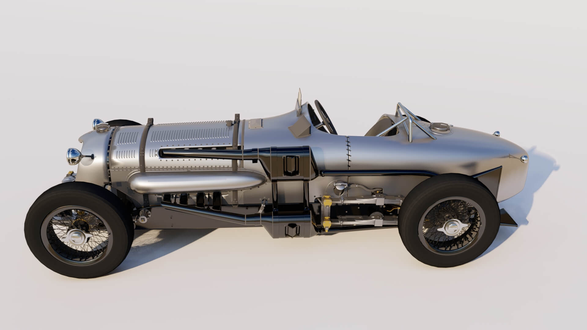Napier Railton 1933 - 3D Model by AlphaGroup