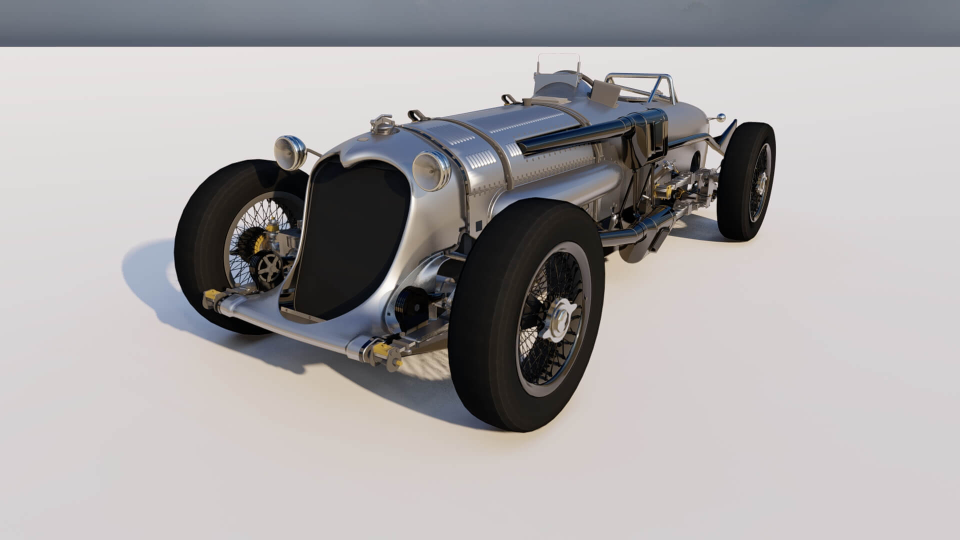 Napier Railton 1933 - 3D Model by AlphaGroup