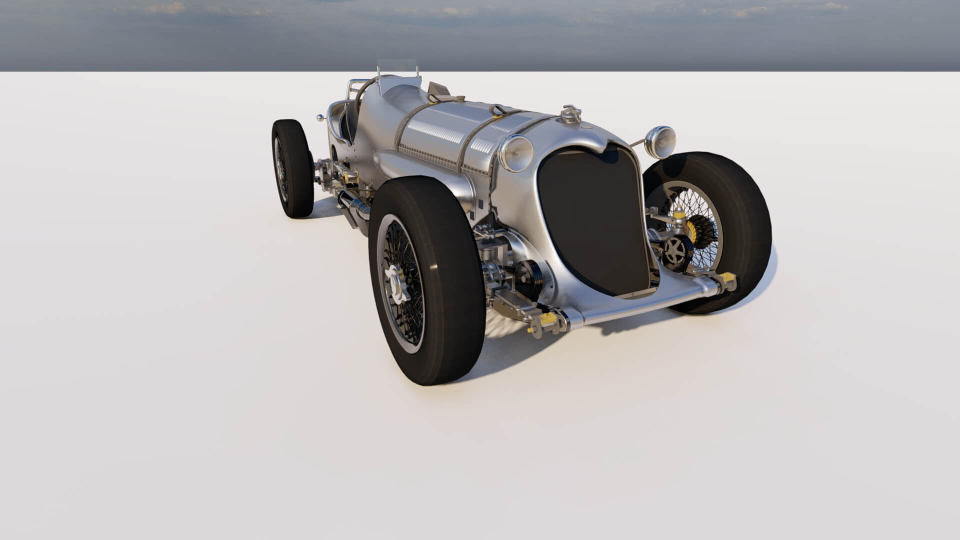 Napier Railton 1933 - 3D Model by AlphaGroup